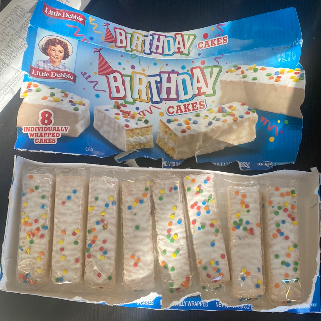 Little Debbie birthday cake – Rowan Skate Center