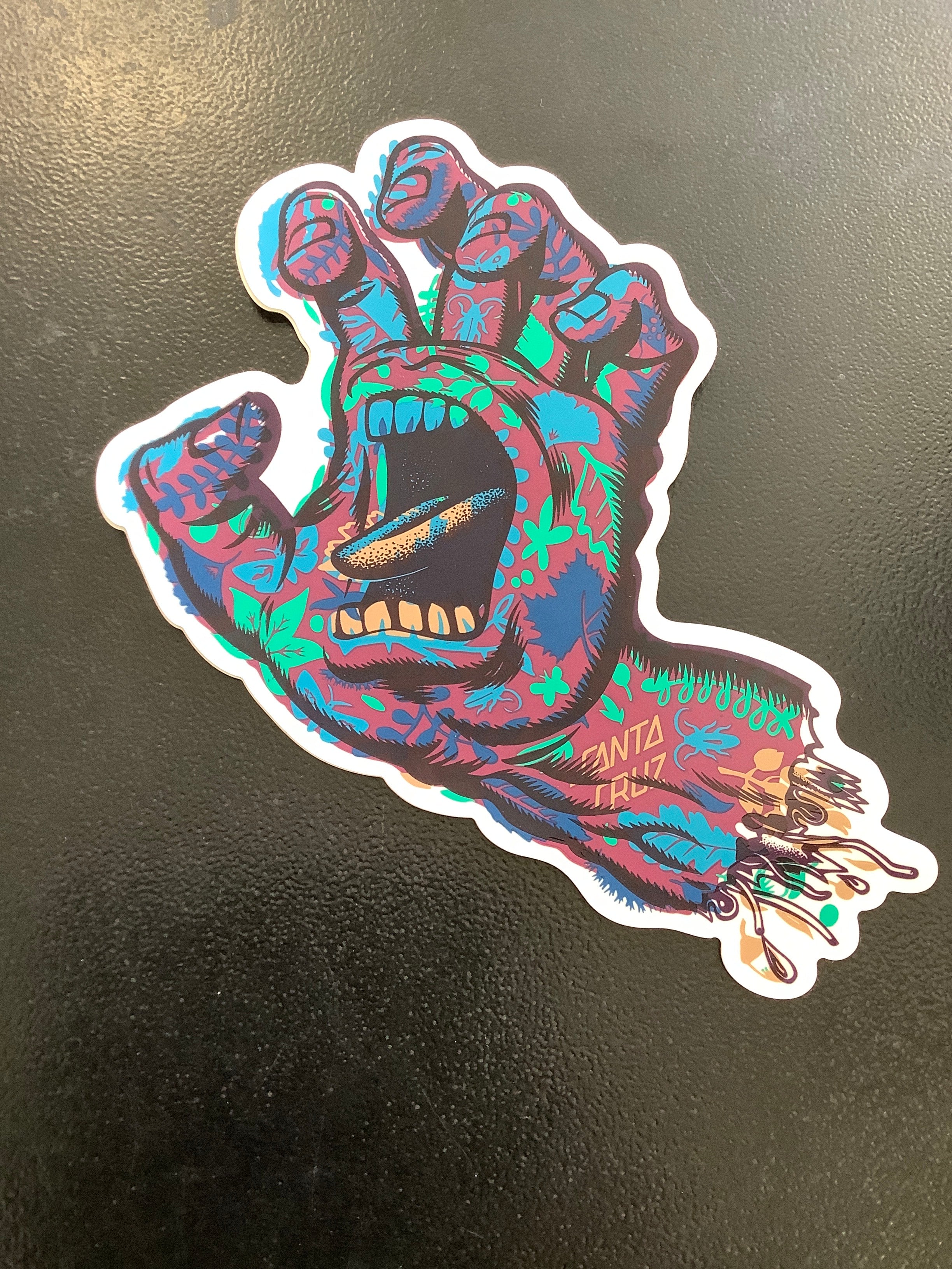 Santa Cruz Screaming Hand Sticker – Rowan Skate Center