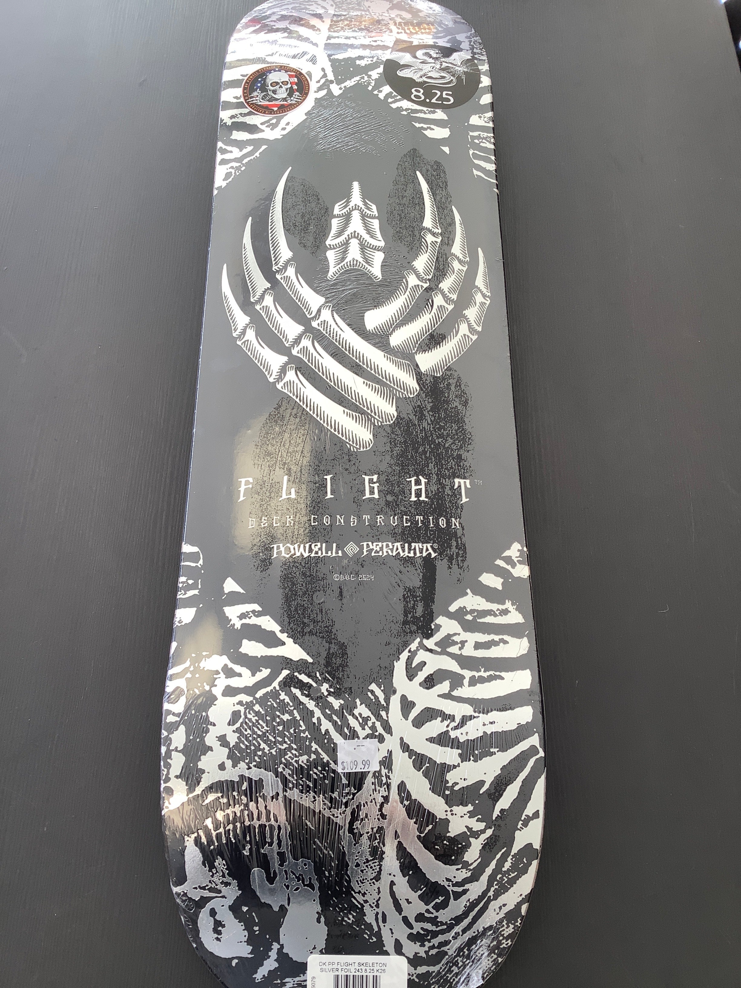 Powell Flight Deck 8.25 Skeleton – Rowan Skate Center