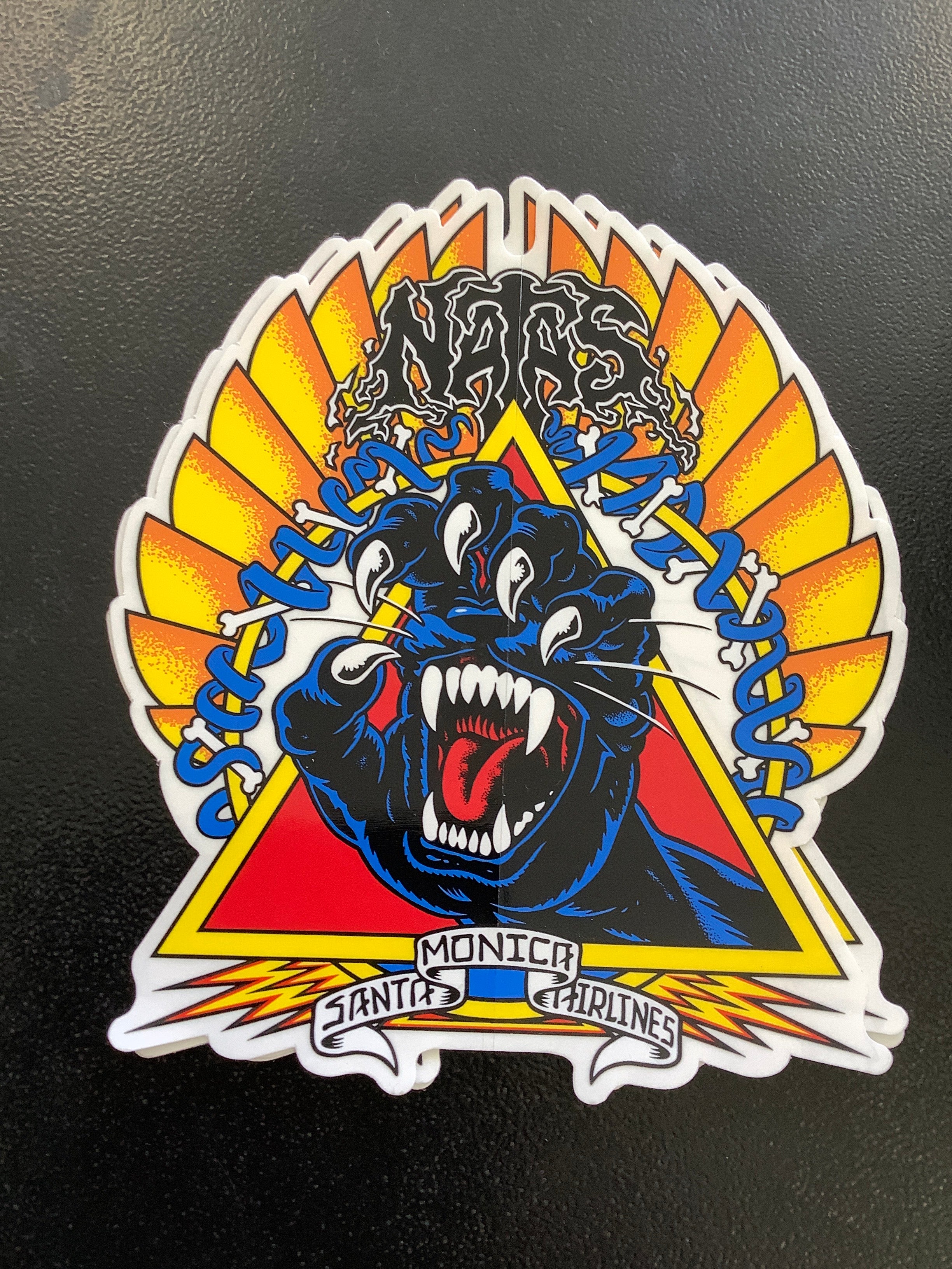 Natas Sticker – Rowan Skate Center