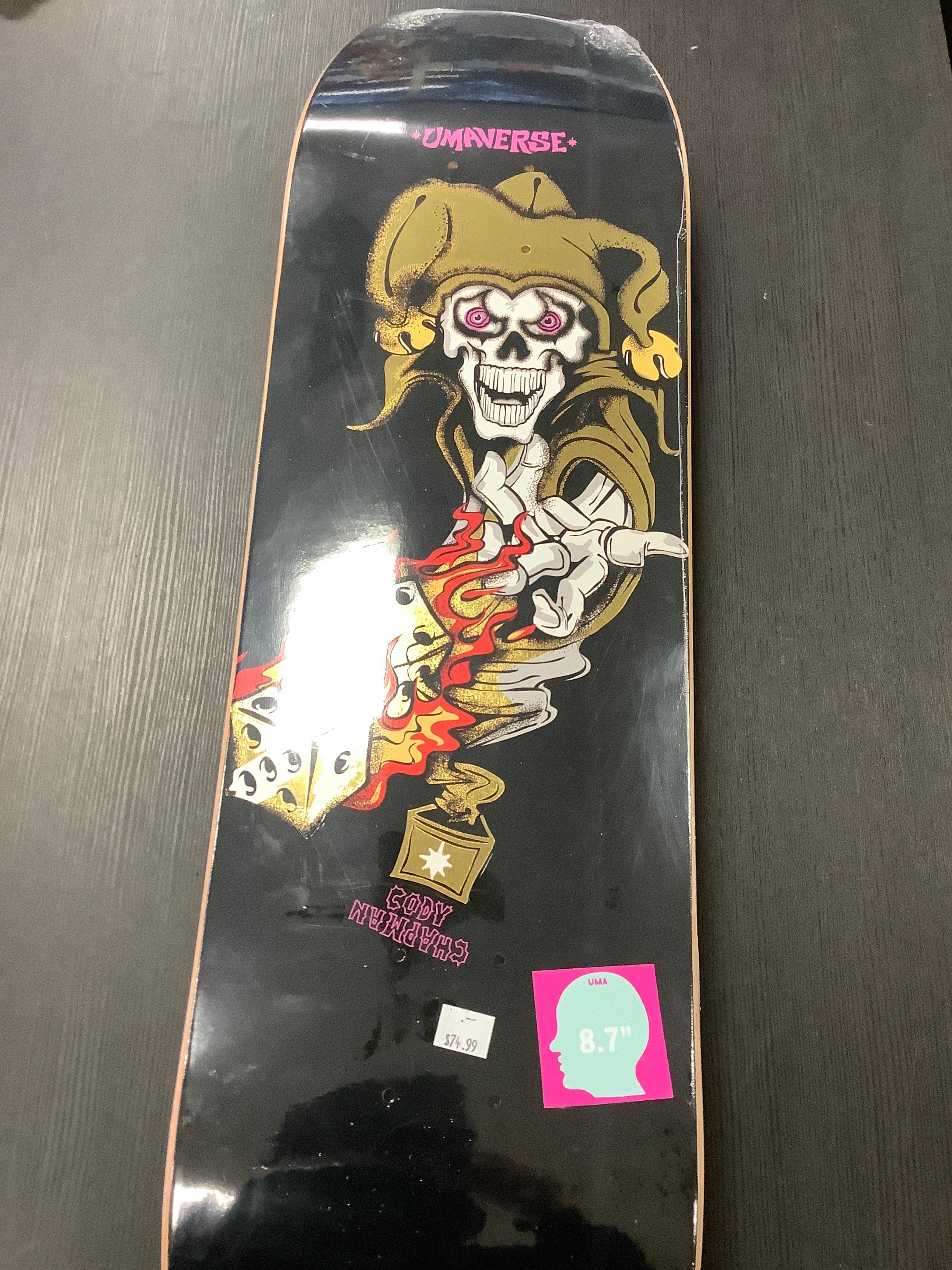 Umaverse Deck 8.7 Cody Jester – Rowan Skate Center
