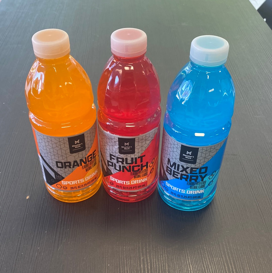 Members Mark Sports Drink 20oz – Rowan Skate Center