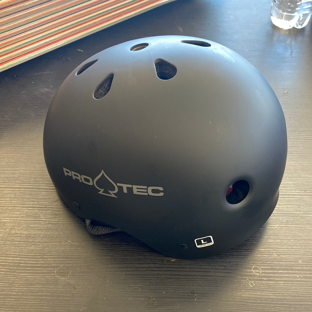 Protec large classic matte black – Rowan Skate Center